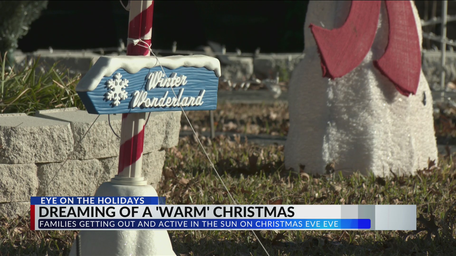Christmastime, or spring break? Abilenians keep outside and active amid ...