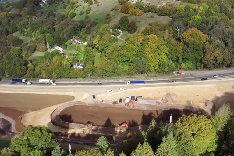 New video shows remarkable A417 missing link progress