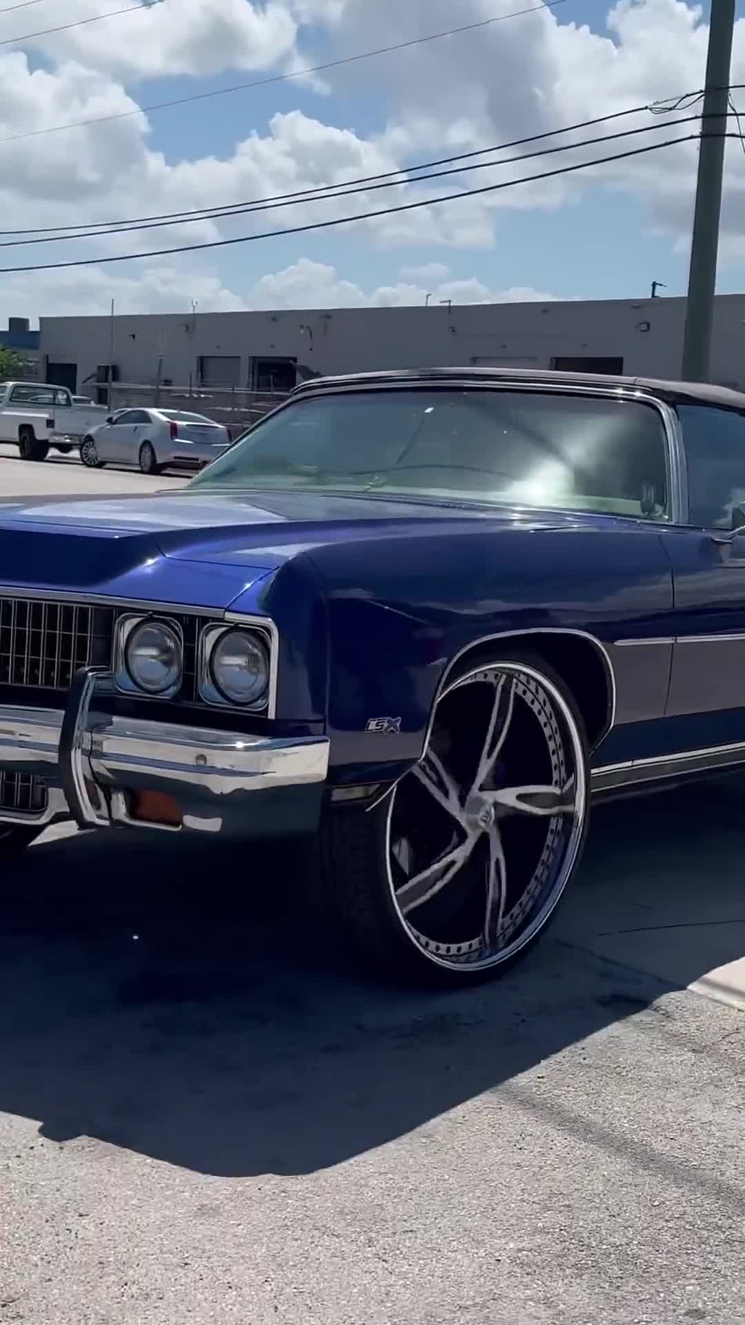 BlueMagic’s 73 Chevy vert on 26’s Corleone