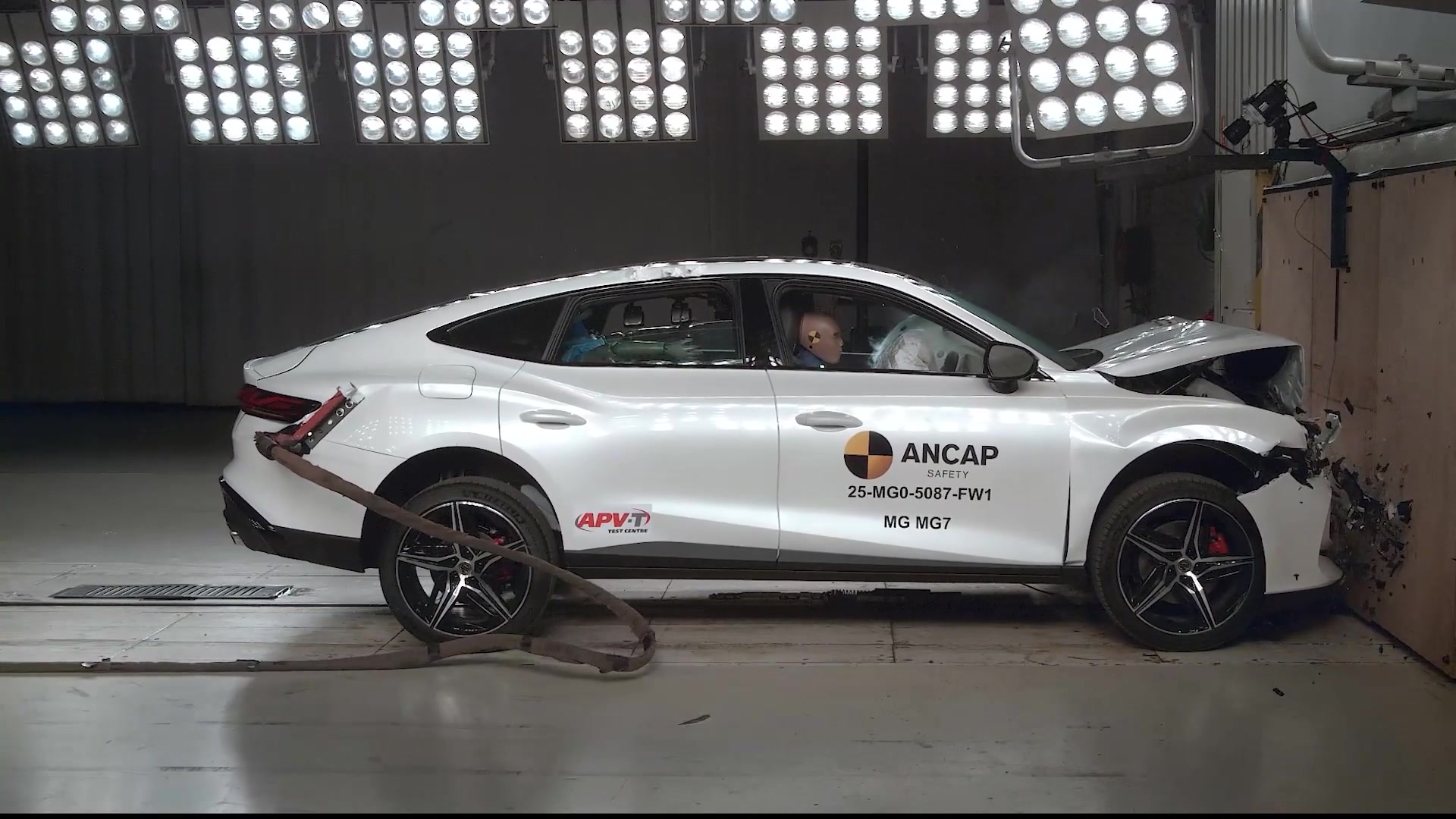 Five-star ANCAP ratings for MG 7