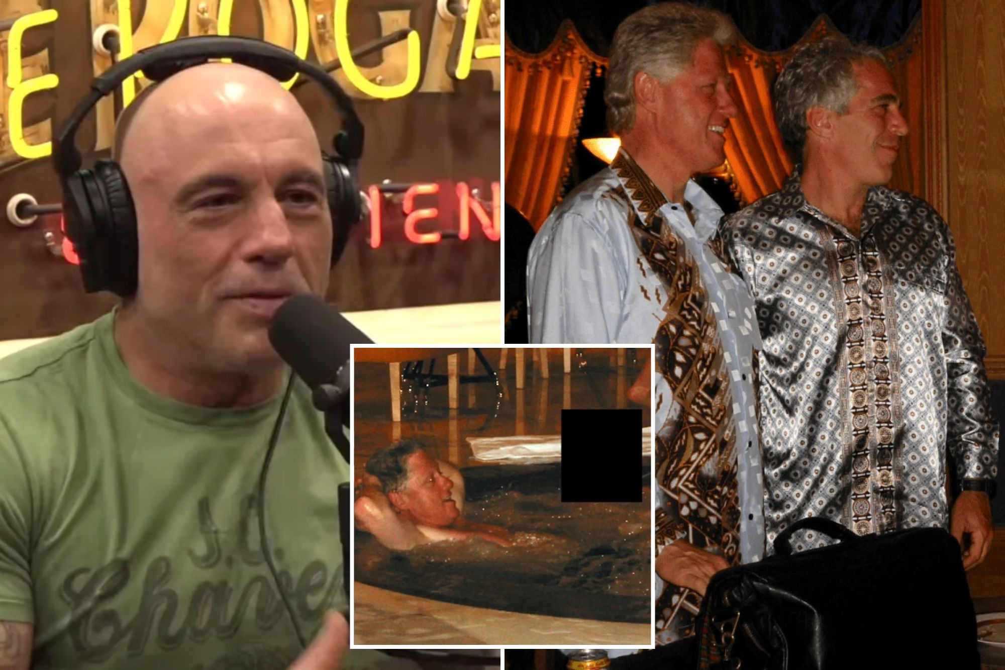 Rogan rips Clinton’s claim someone’s being ‘protected’ after Epstein ...
