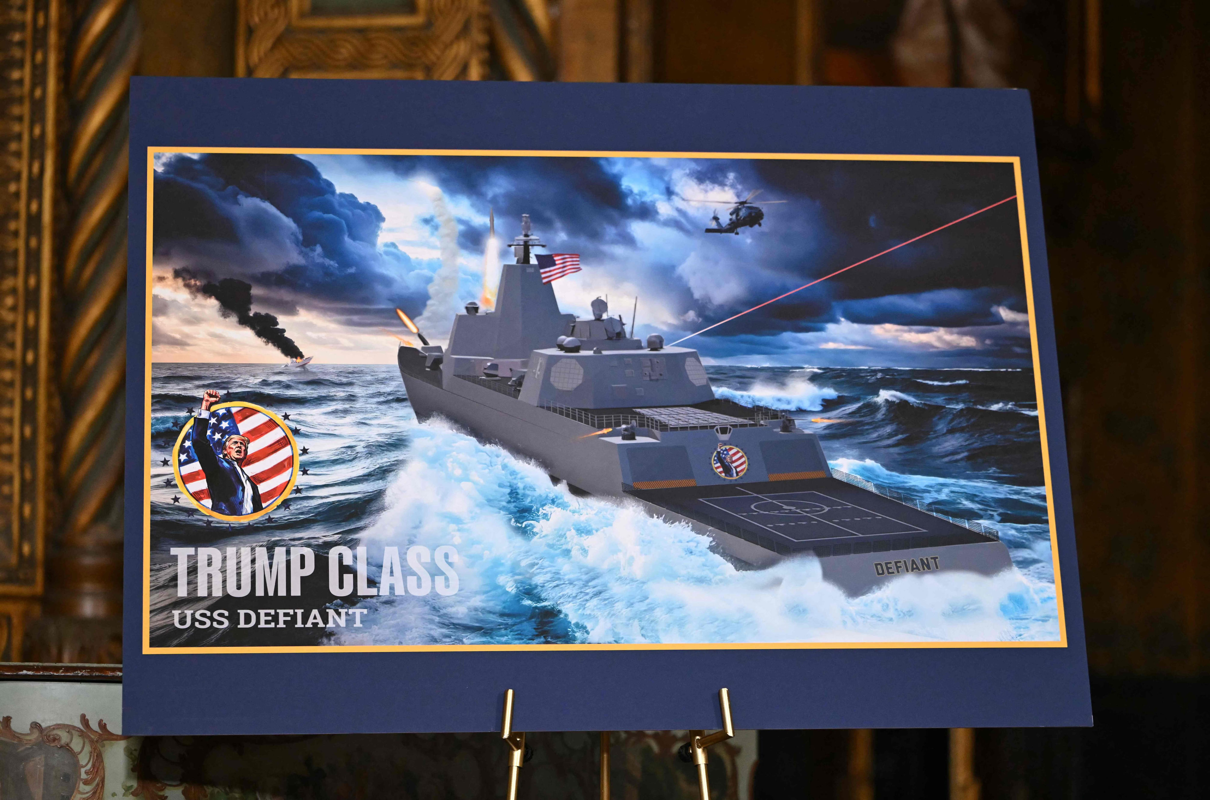 Trump-class warship faces skepticism over feasibility