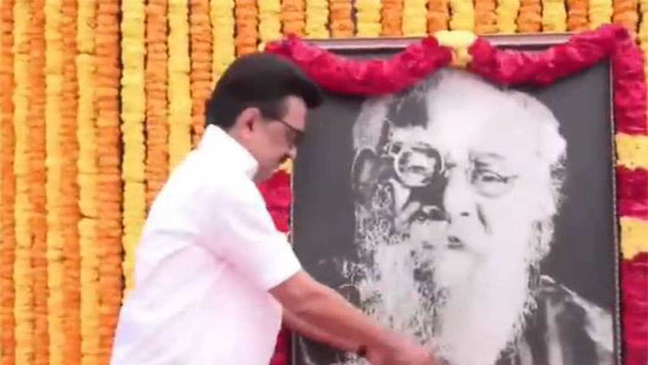 Stalin pays tribute to Periyar, says Tamils will never bow to dominance