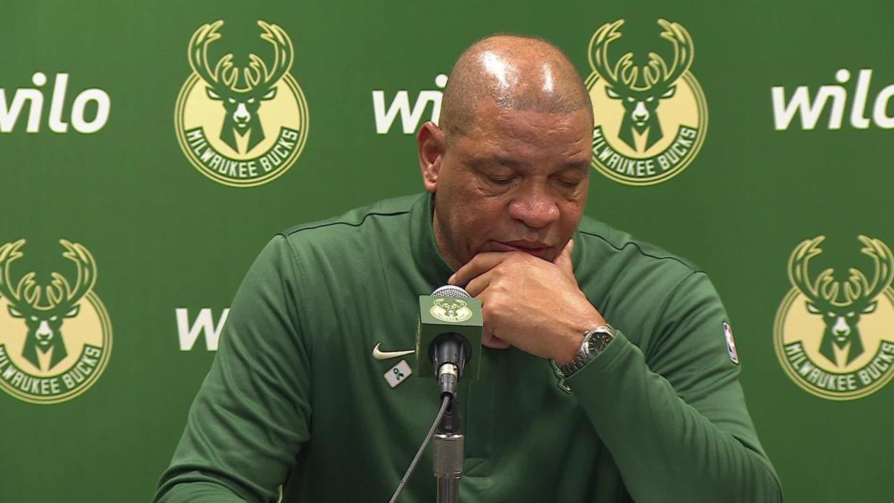 Bucks 114, Pacers 94: Doc Rivers postgame media availability