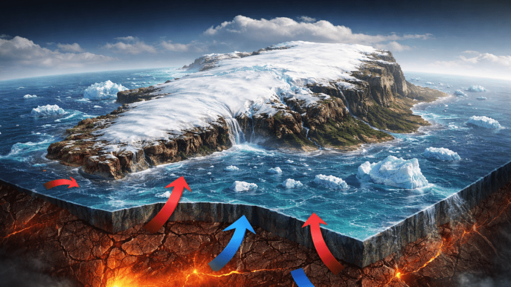 Greenland is quietly changing shape as melting ice reshapes the land ...