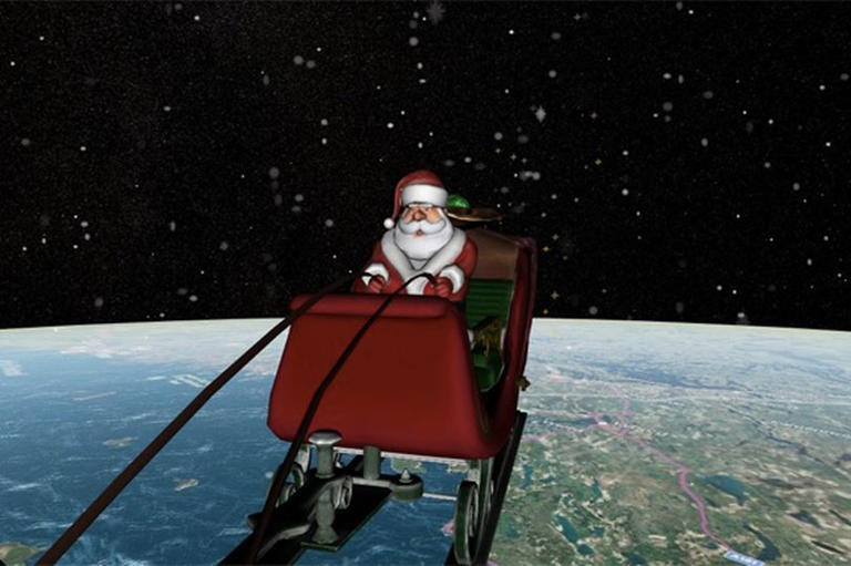 Santa tracker 2025 live: Where Santa Claus is right now and when he ...