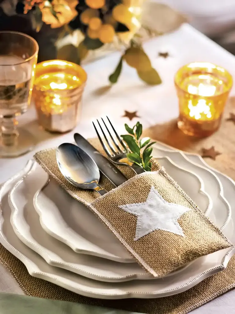Ana Boyer decora su mesa de Navidad con un centro de mesa elegante y ...