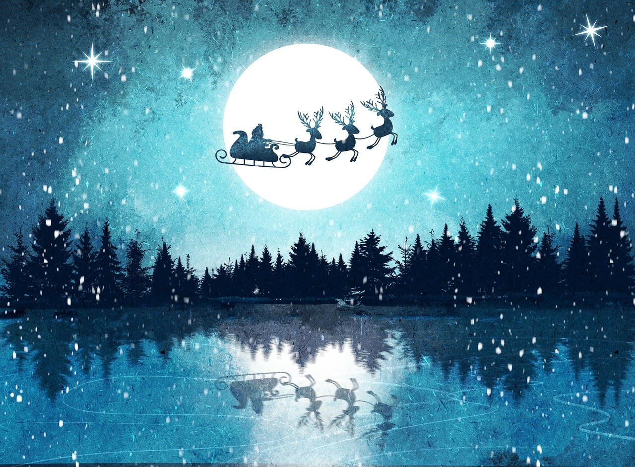 Santa's sleigh tracker: See where he is right now