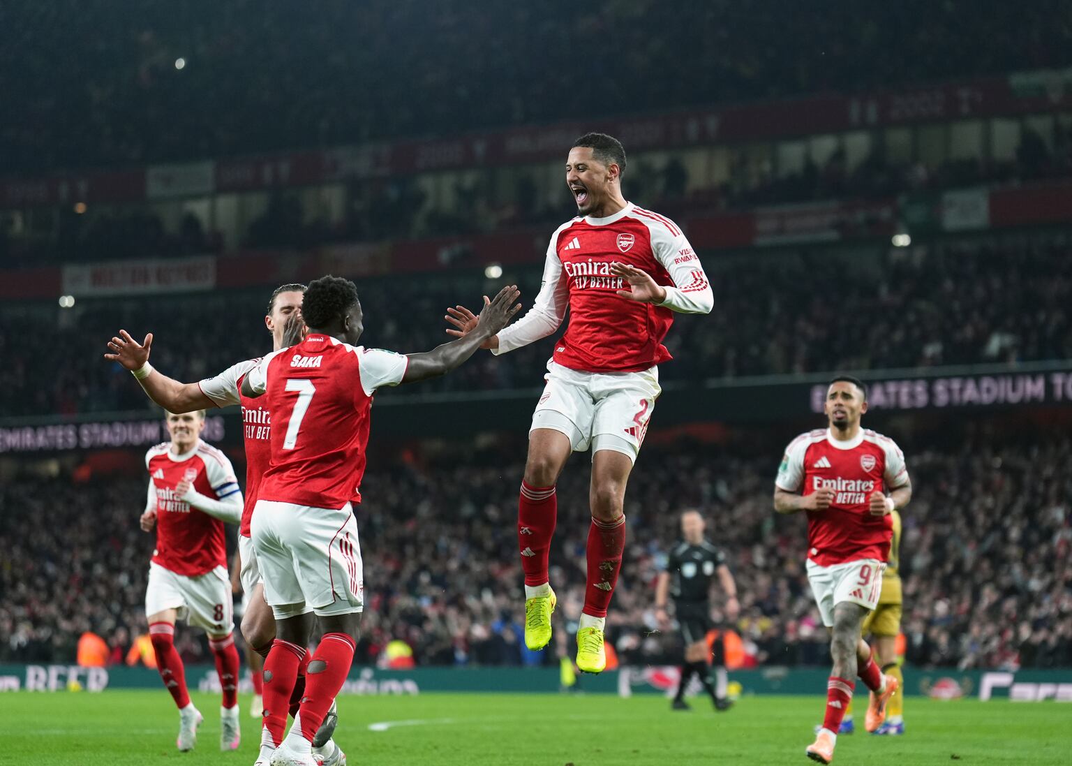 William Saliba says Arsenal can 'win every competition'