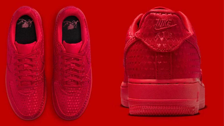 Nike’s Valentine’s Day Air Force 1 is basically a walking love letter ...