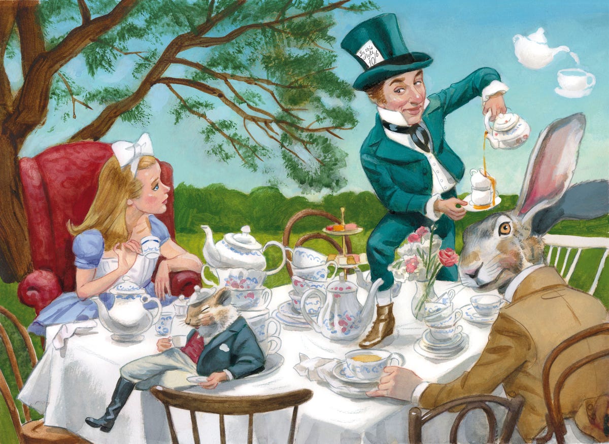 Soy experta en libros y esta edición de 'Alicia a través del espejo' es ...