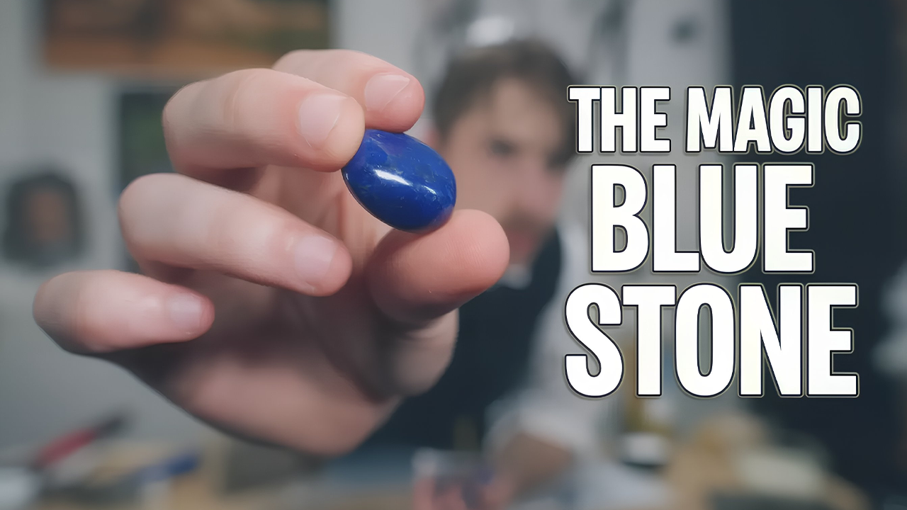 Turning natural rock into the world’s most elusive blue pigment