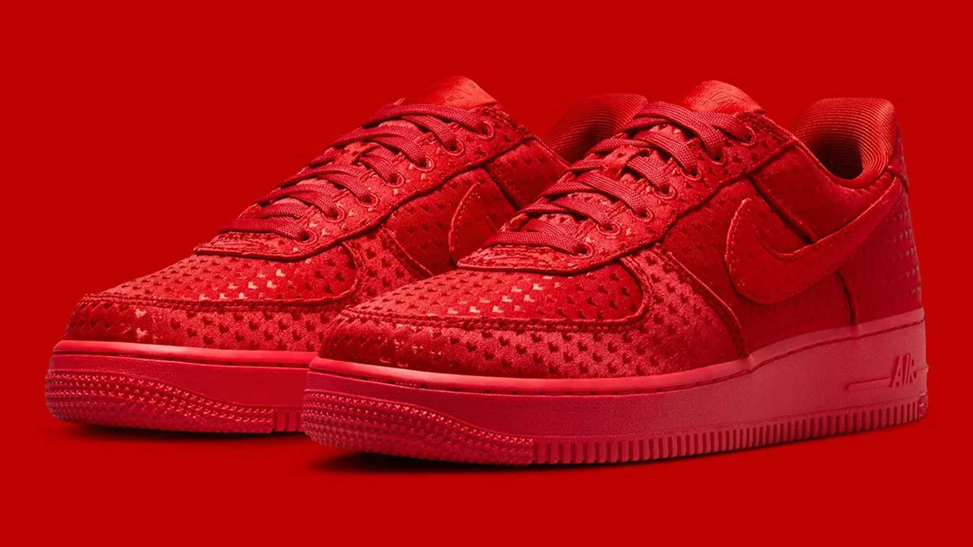 Nike’s Valentine’s Day Air Force 1 is basically a walking love letter ...