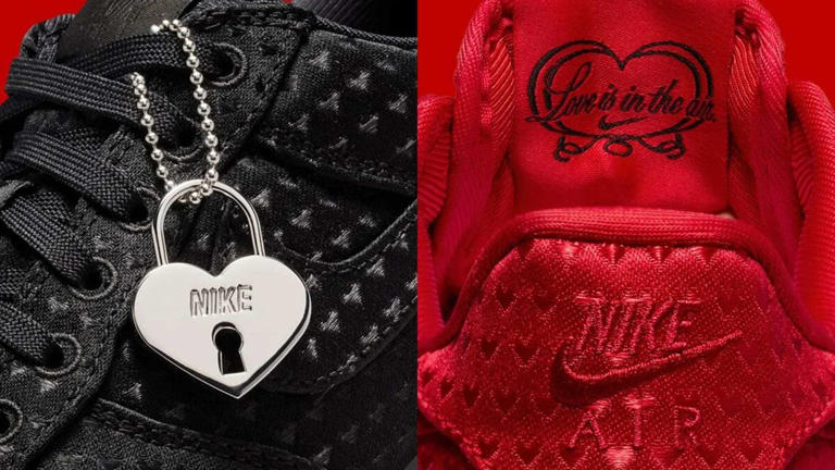 Nike’s Valentine’s Day Air Force 1 is basically a walking love letter ...