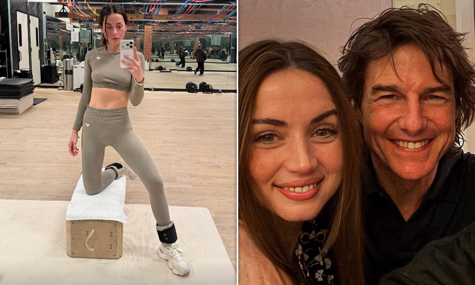 Ana de Armas isn't letting her workout slip over Christmas as newly ...