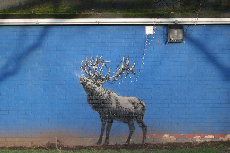 Is this new London mural Banksy's Christmas message?