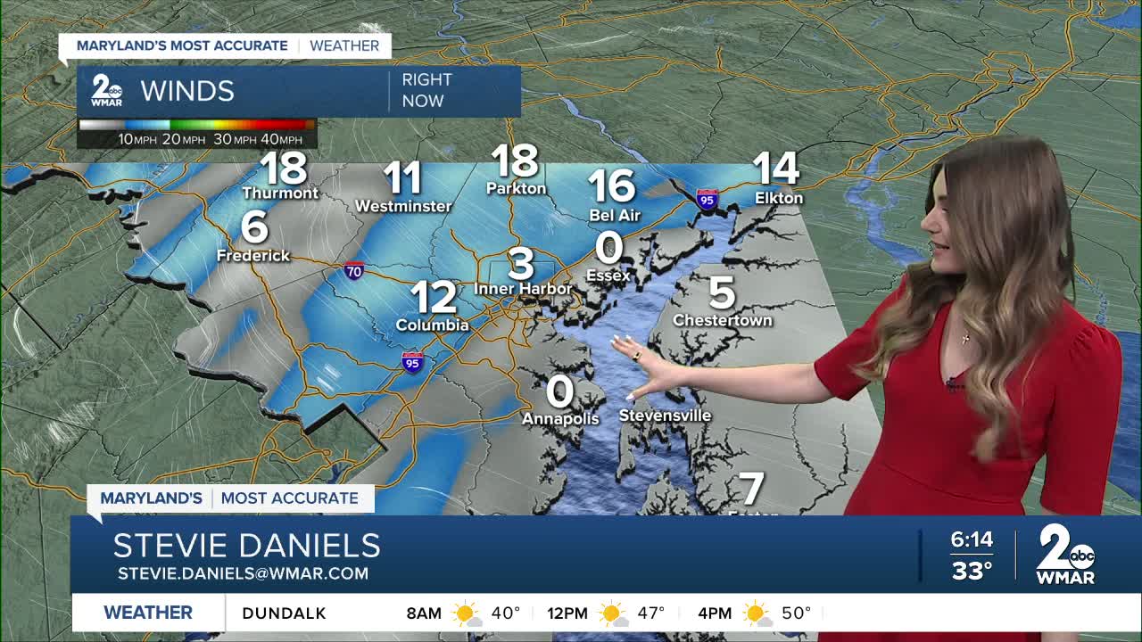 Good morning Maryland weather - Stevie Daniels