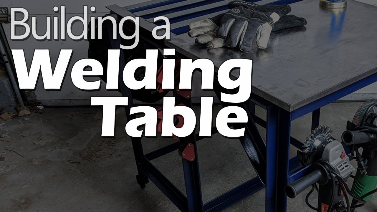 Weld'ya look at that; I built a welding table
