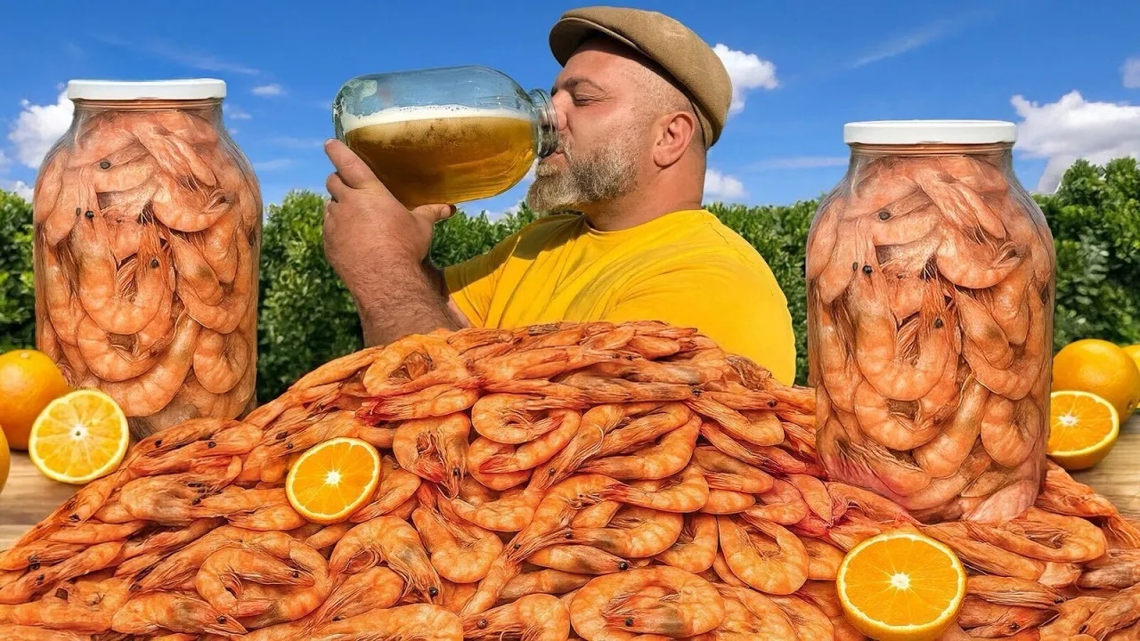 It's said this shrimp marinade makes you strong and your wife happy