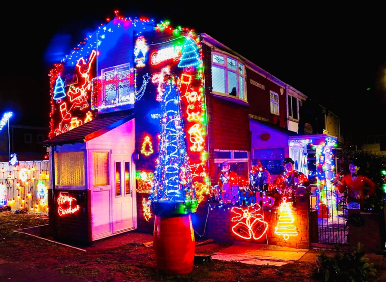 Stan’s annual Christmas display brings festive joy to South Tyneside