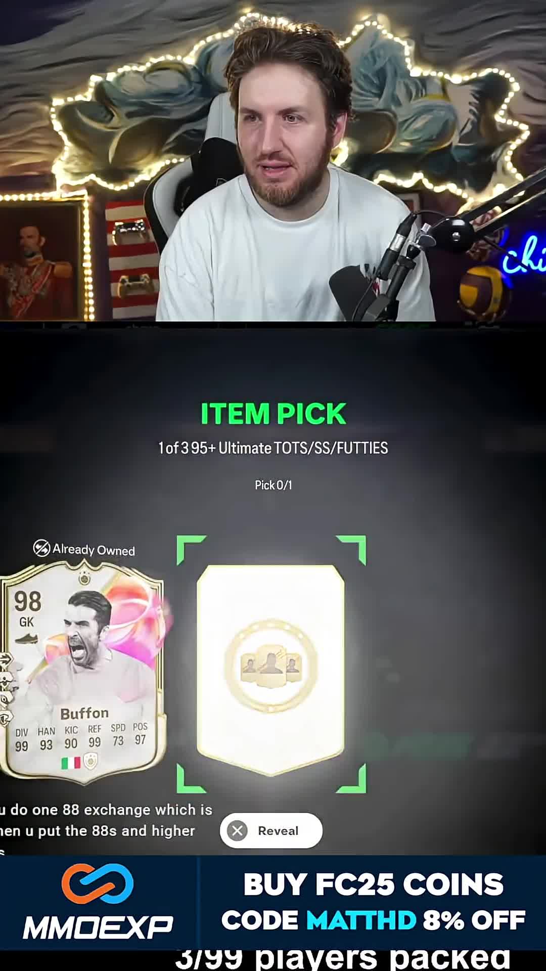 OMG! FUTTIES icon Henry in a pack! #fc25 #shorts