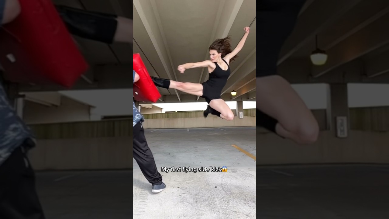 Life’s a kick in stunt demonstration