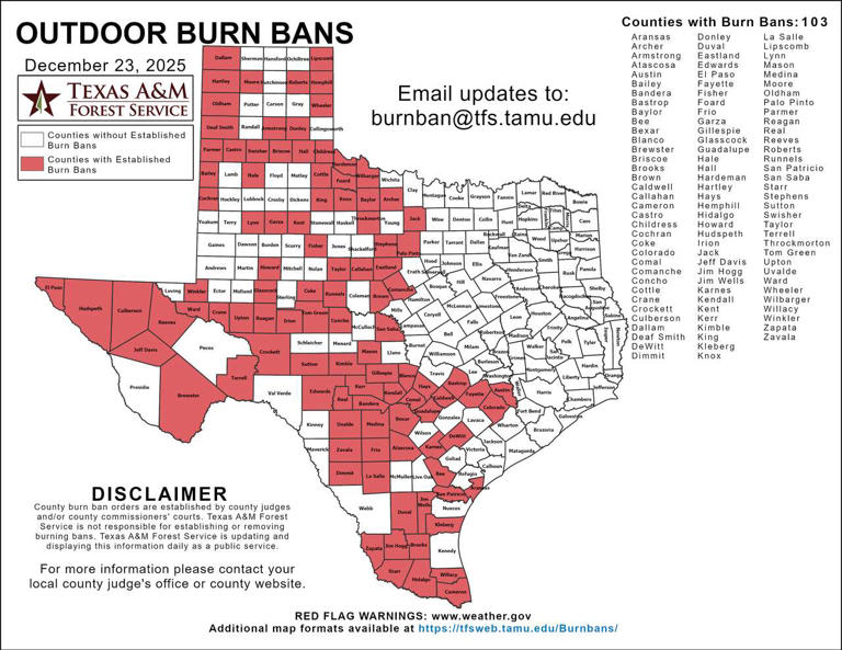 Austin didn't skip winter: Fire-friendly dryness, weird heat to end ...