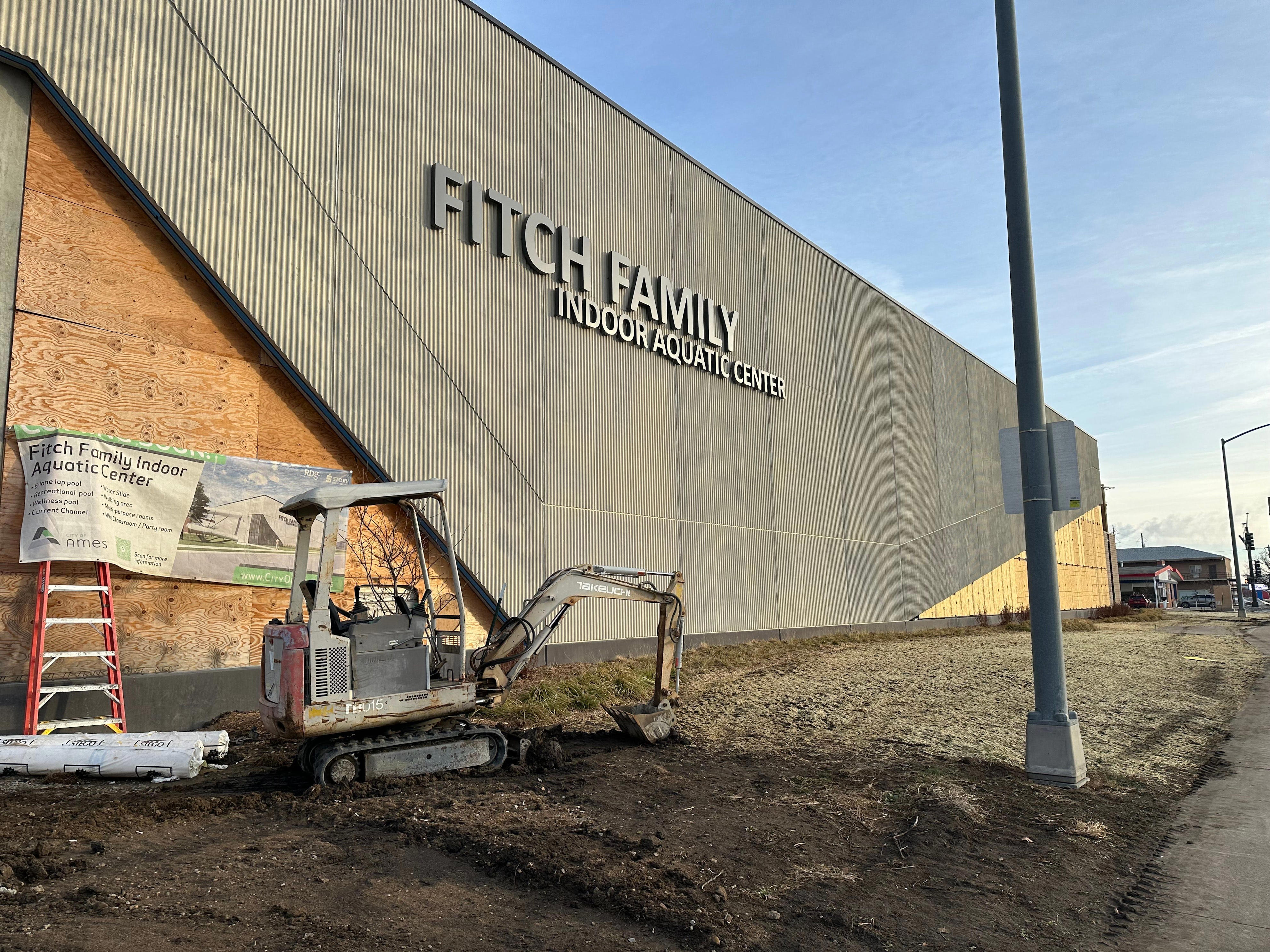 Ames' new indoor aquatic center is nearly complete. When will it open?