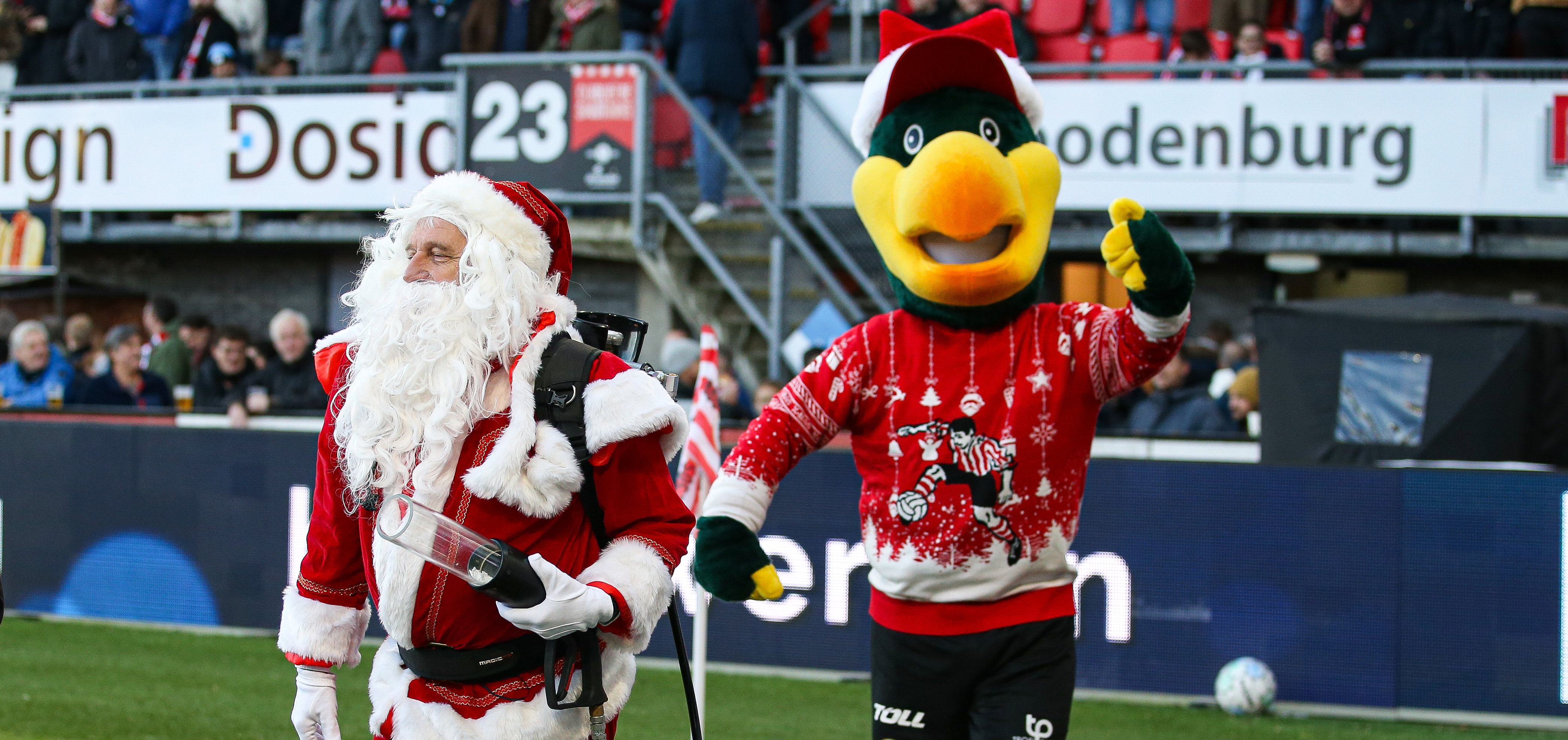 Wanneer werd er voor het laatst met kerst in Nederland gevoetbald?