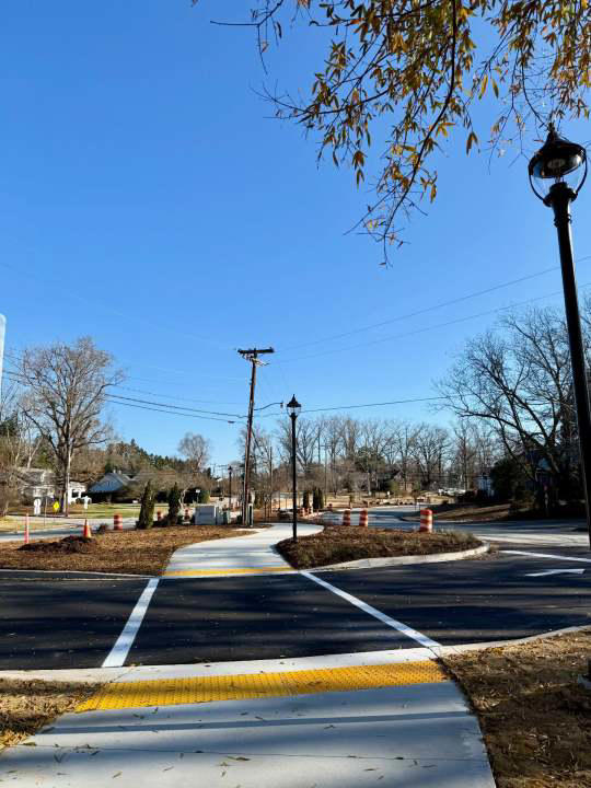 Peanut-a-bout traffic pattern now open in Anderson park