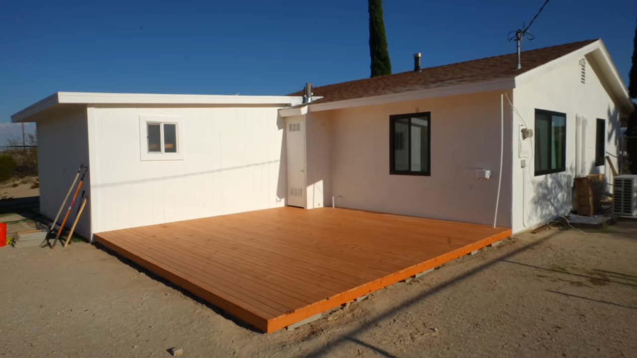 How a low profile deck saves time and money