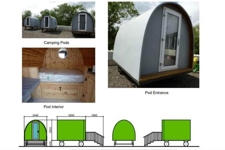 Go-ahead for camping pods at Bacup farm