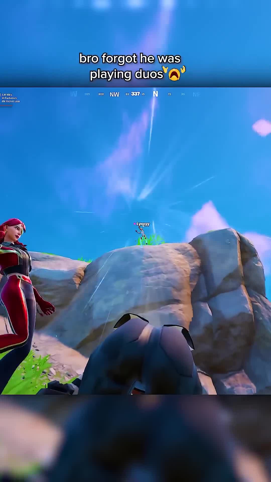 Bro thought he was playing solos