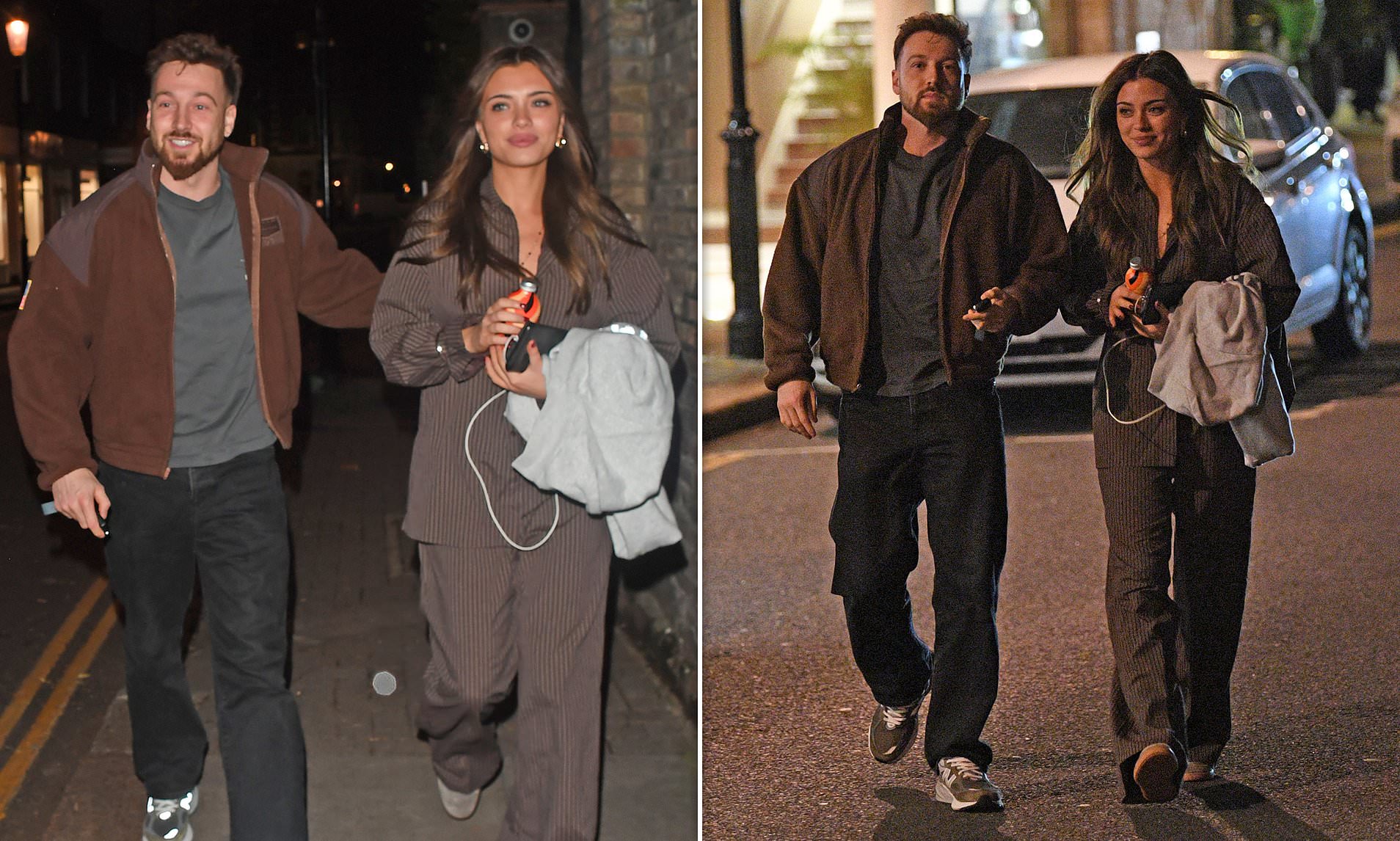 Sam Thompson and new girlfriend Talitha Balinska enjoy a romantic date ...