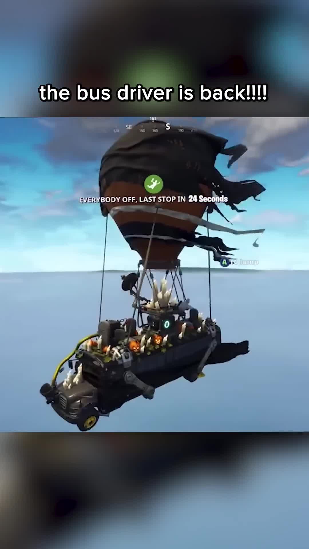 The bus driver is back