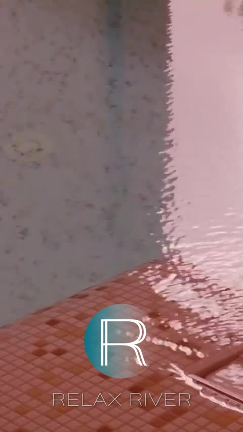 Gentle pool water for deep relaxation | Calming sounds & serene reflections