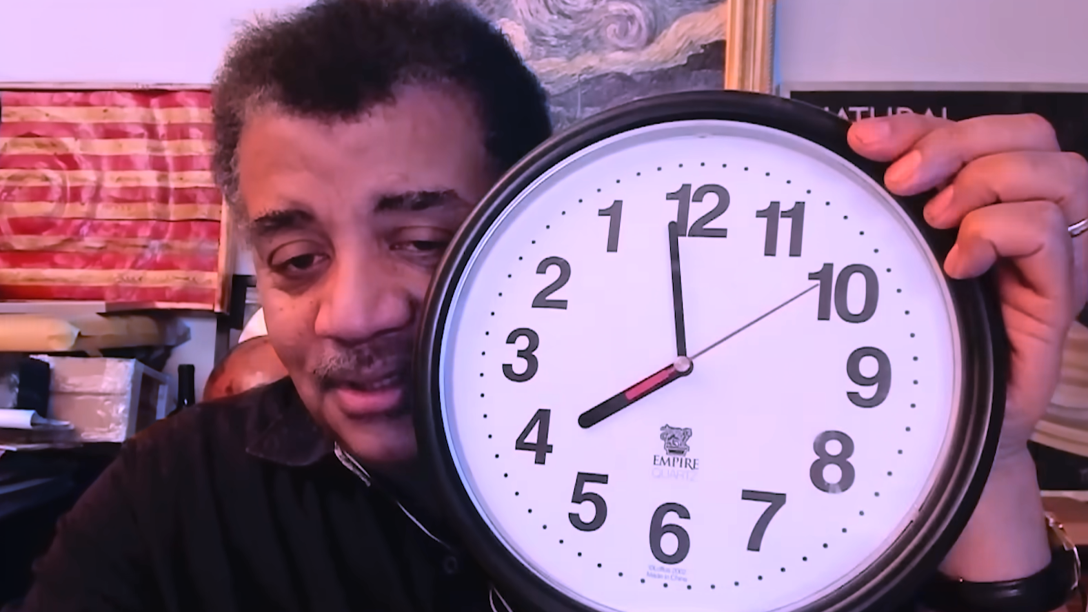 Why do clocks turn clockwise?