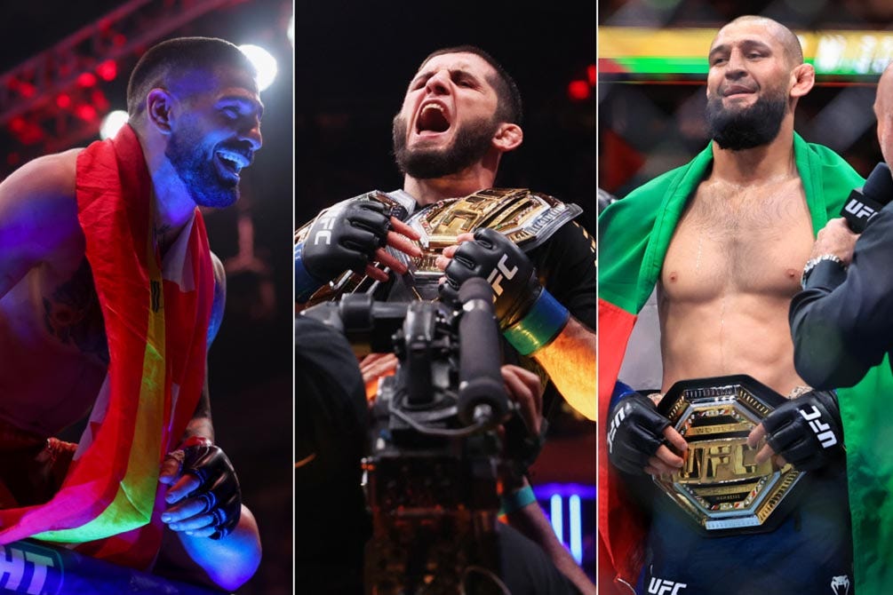 Men's MMA pound-for-pound rankings: 2025 ends with shakeup caused by ...