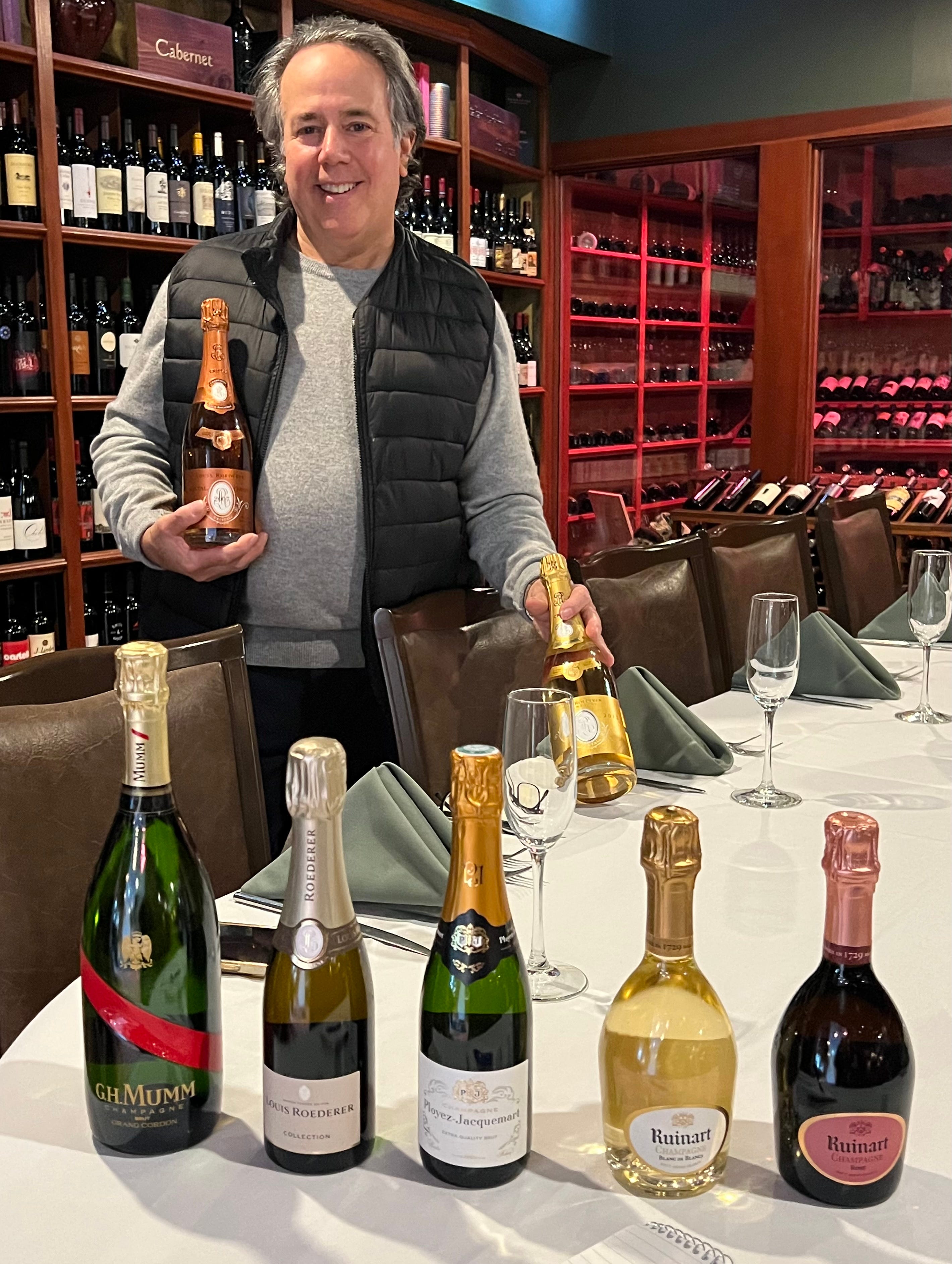 Every champagne at Papa Joe's has a story: Phil Your Glass