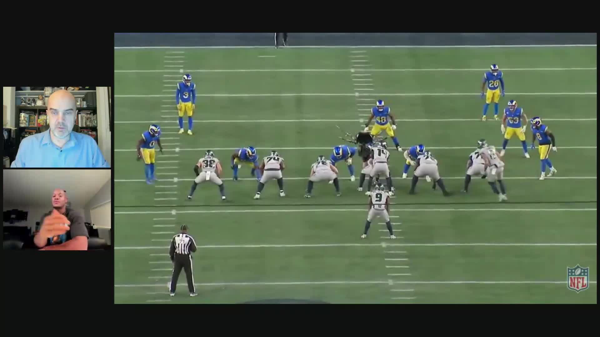 Kenneth Walker III discusses the importance of pass protection