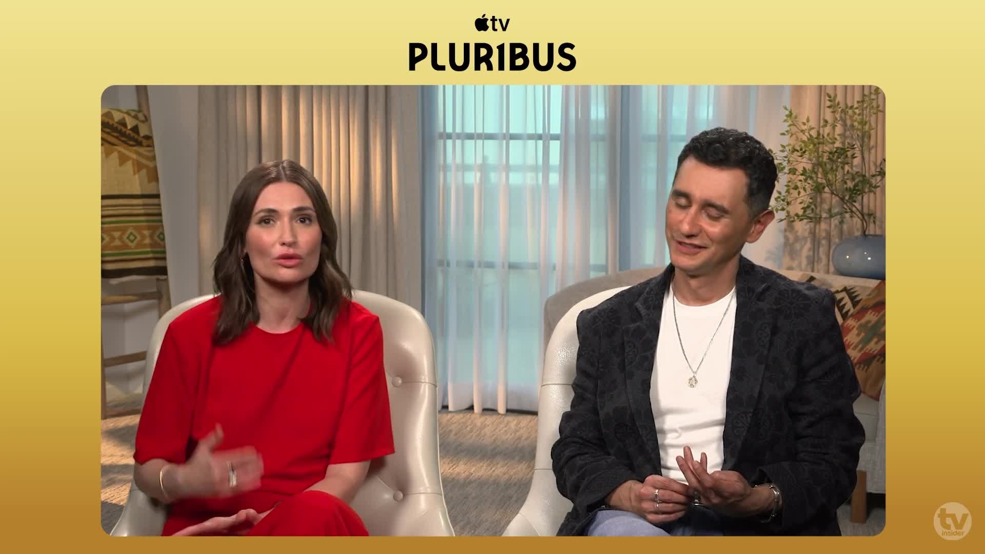 'Pluribus' season 1 finale explained by Rhea Seehorn, Vince Gilligan ...