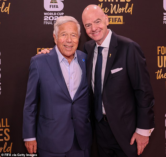 Patriots owner Robert Kraft's company partners with Mexican soccer ...