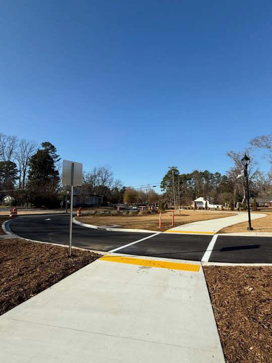 Peanut-a-bout traffic pattern now open in Anderson park