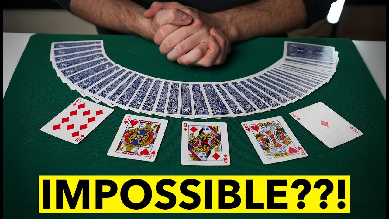 How this card trick cannot be explained by logic