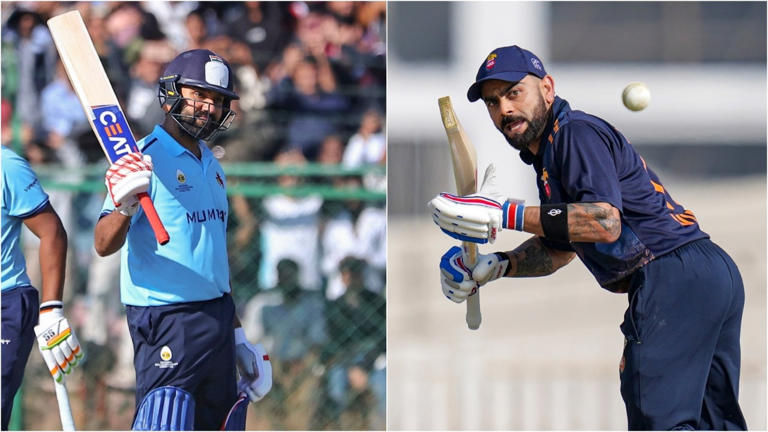 Too easy? Rohit Sharma and Virat Kohli show Vijay Hazare isn't their test