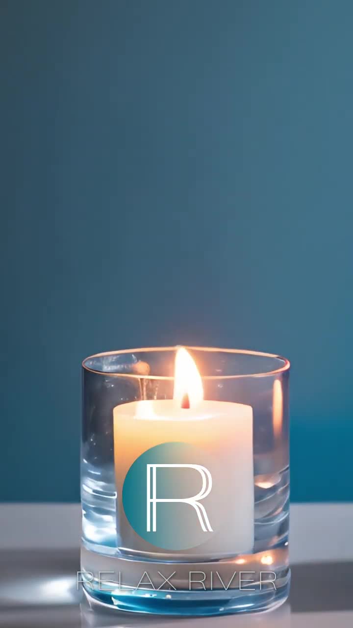 🕯️Meditation spa candles | Velas de spa meditación #shorts