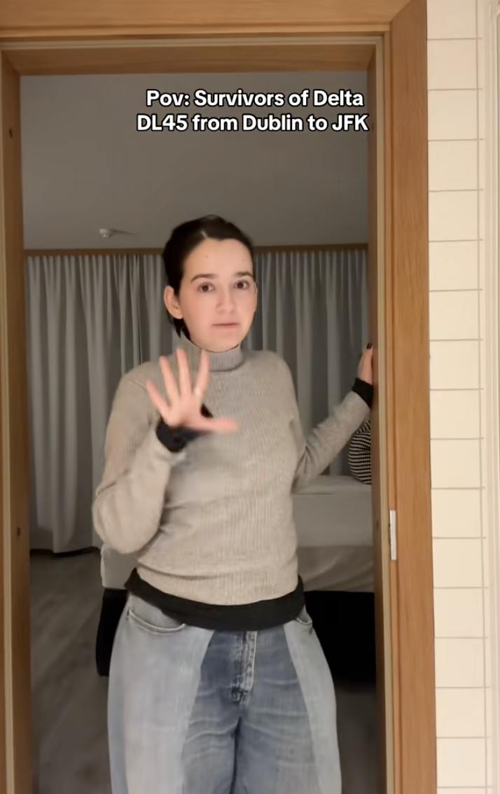 ‘I am so happy to be on land.’ Airline passenger talked about a scary ...