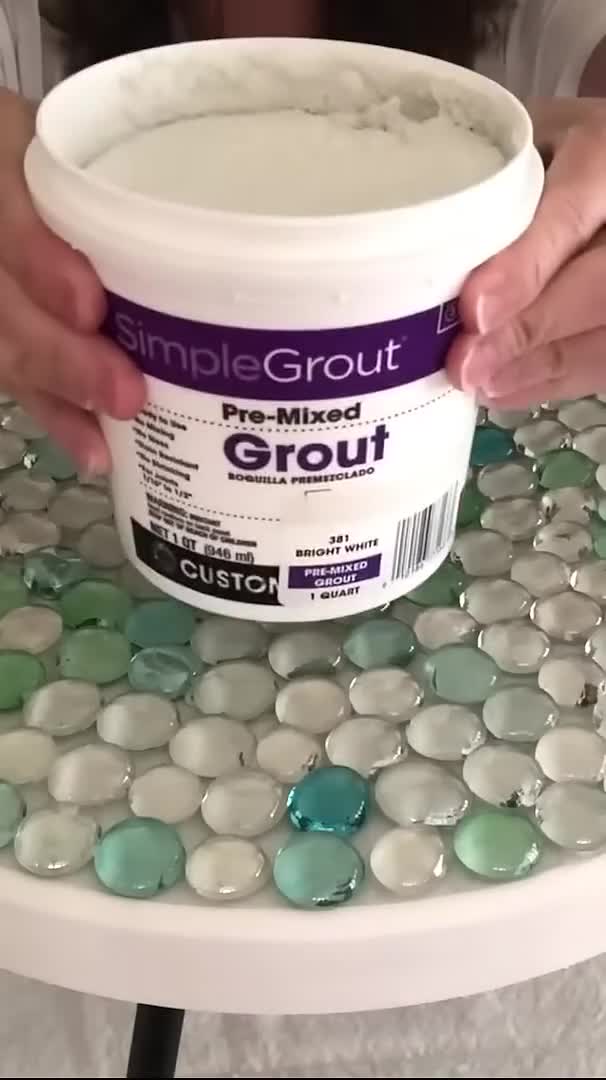 Grab some Dollar Tree gems & an old table...😱