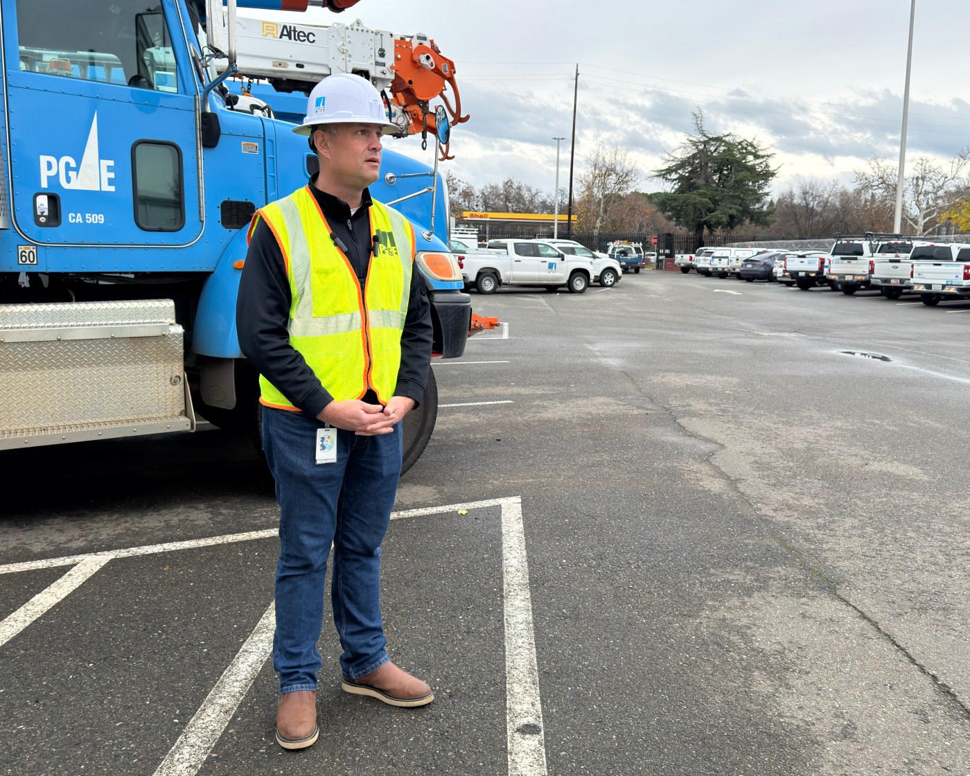 PG&E prepares for high wind power outages