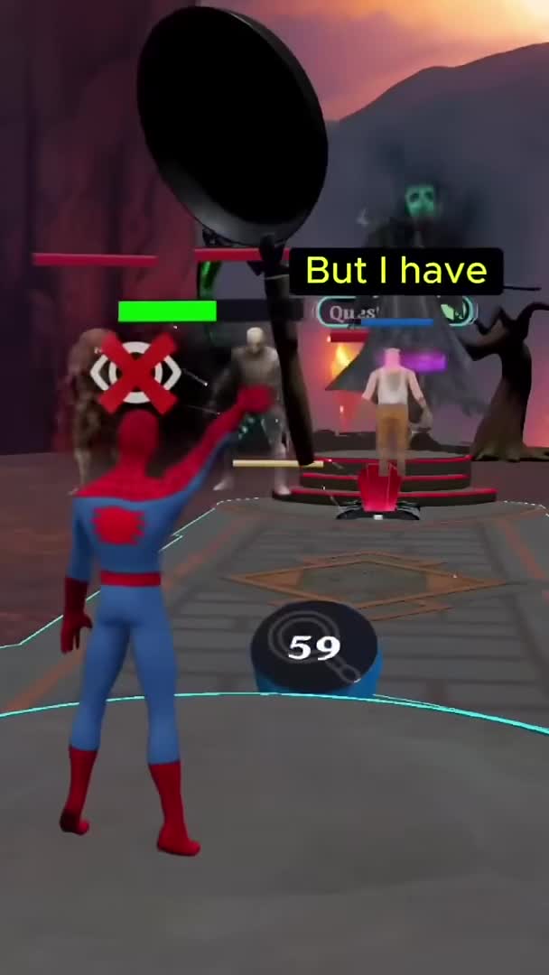 💀Bro tasted the true pain at Hogwarts #vrgame #vrgaming #quest2 #quest3 ...